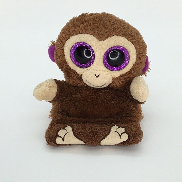 Ty | Toys | Ty Peekaboo Phone Holder With Screen Cleaner Bottom Chimps ...